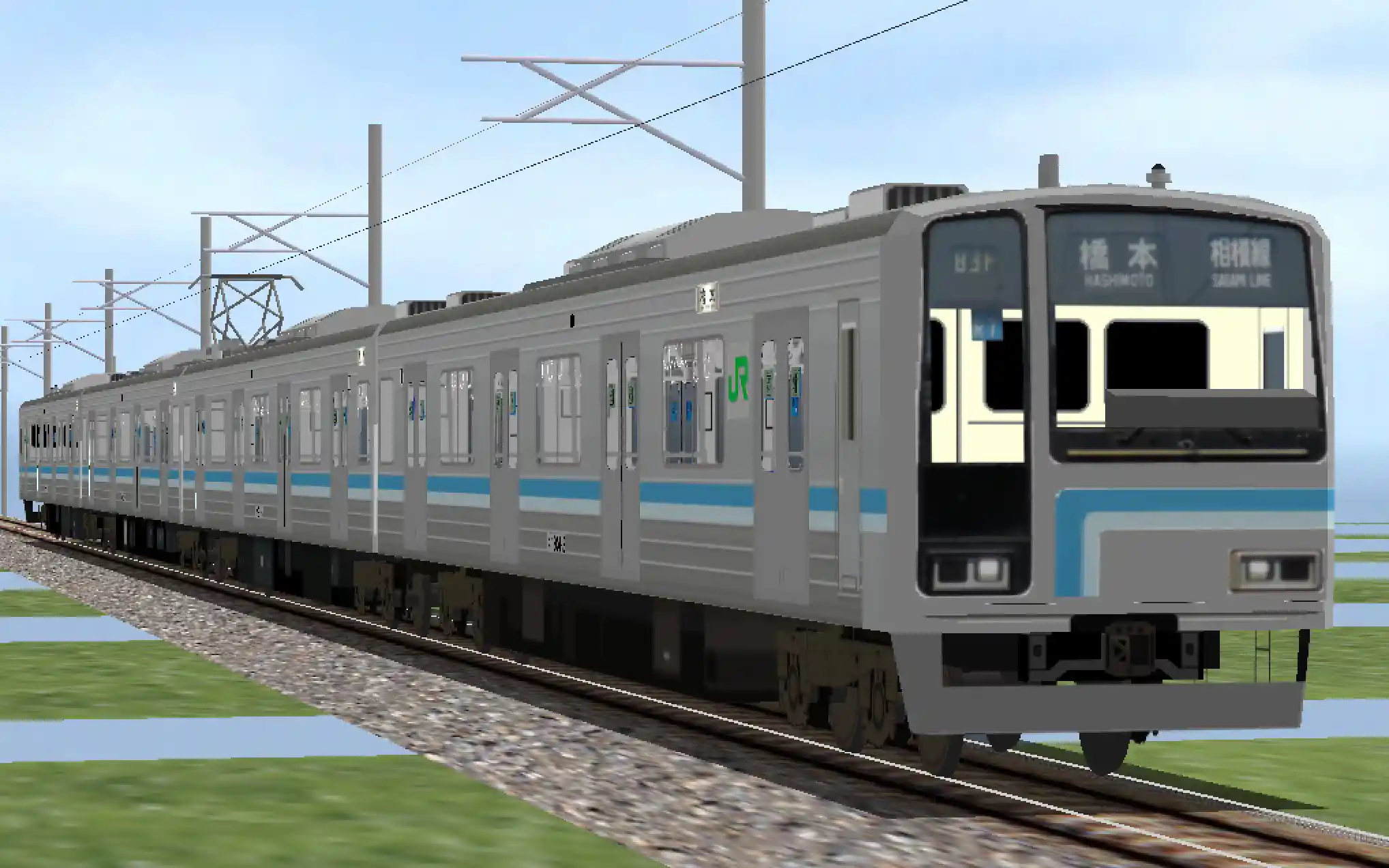 [列车]JR205-500新涂装