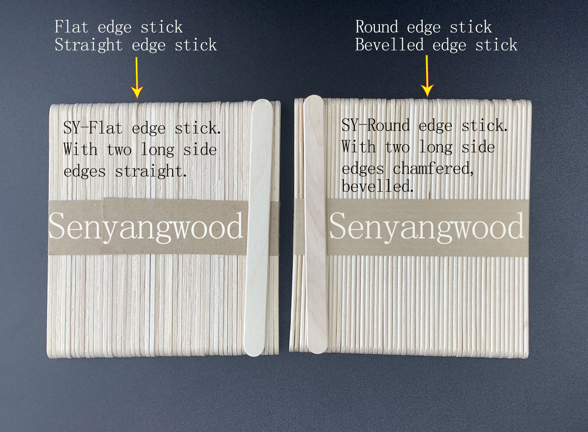 What's the difference between straight plain square edg...