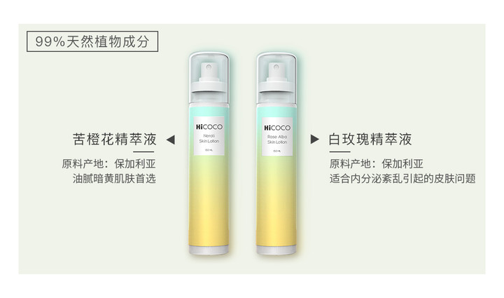 美妆网站模板·护肤 | HiCOCO案例 - 美妆 护肤
